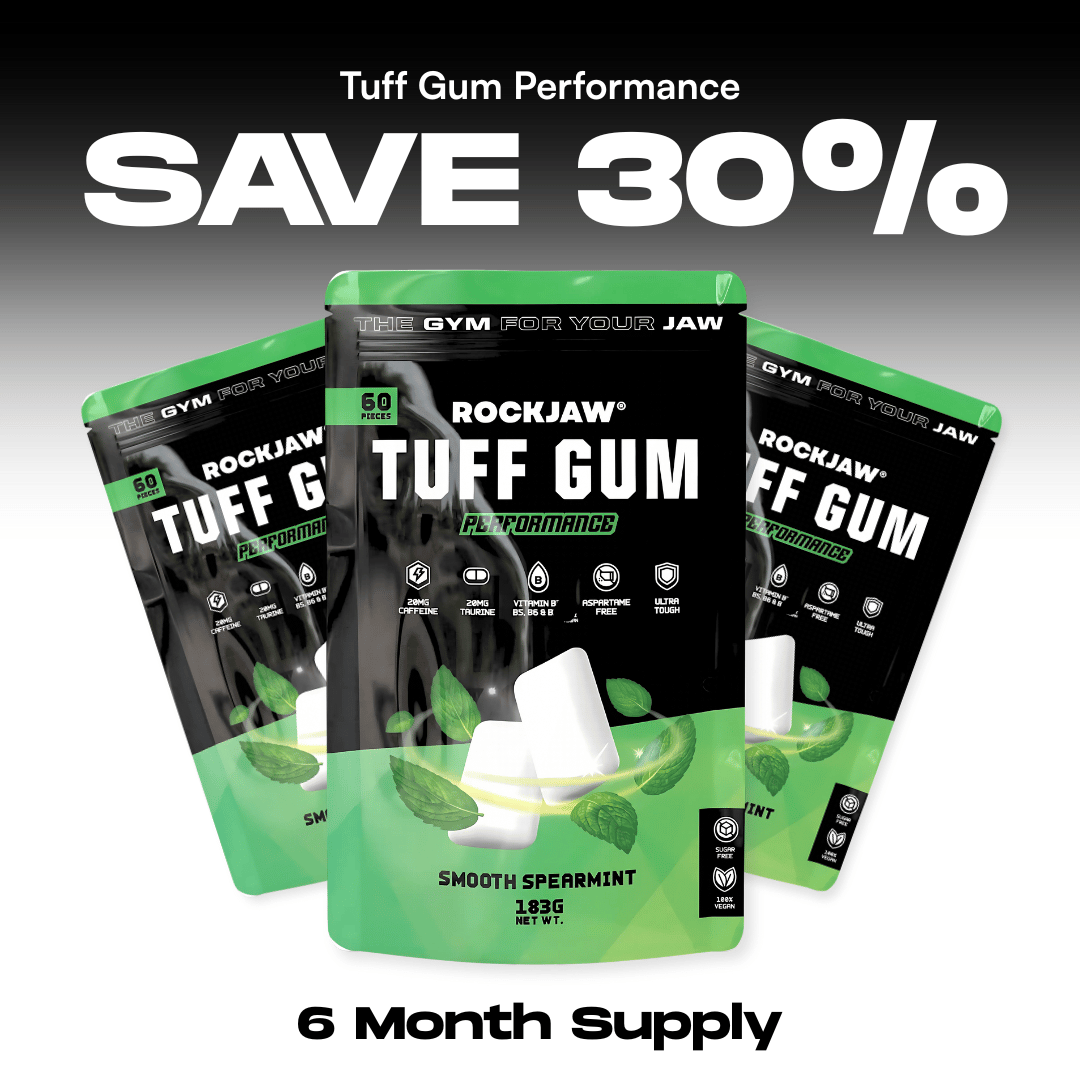 ROCKJAW® Jawline Gum | Tuff Gum Performance Bundle Discount